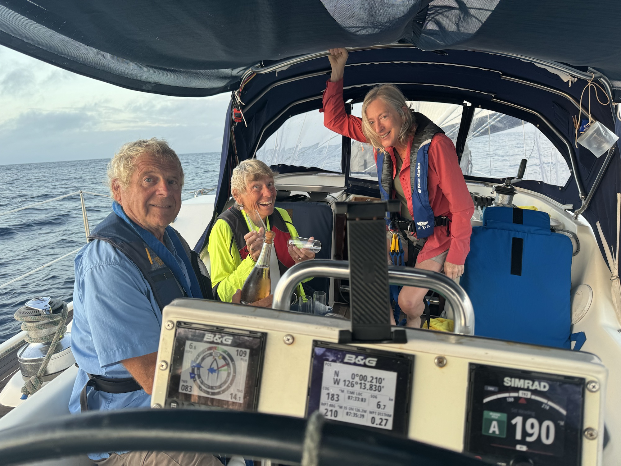 ITCZ – Equator – and Onward – Sailing Tieton